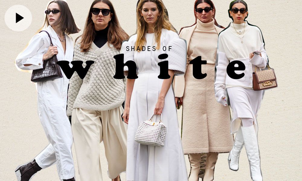 10 ideas para vestir de blanco también durante el invierno