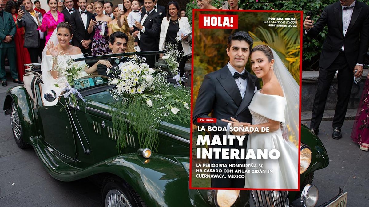Así ha sido la espectacular boda de Maity Interiano en México | ¡HOLA!