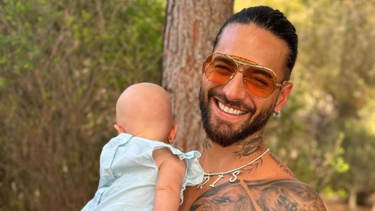 Maluma se convierte en el estilista de su bebé, Paris | ¡HOLA!