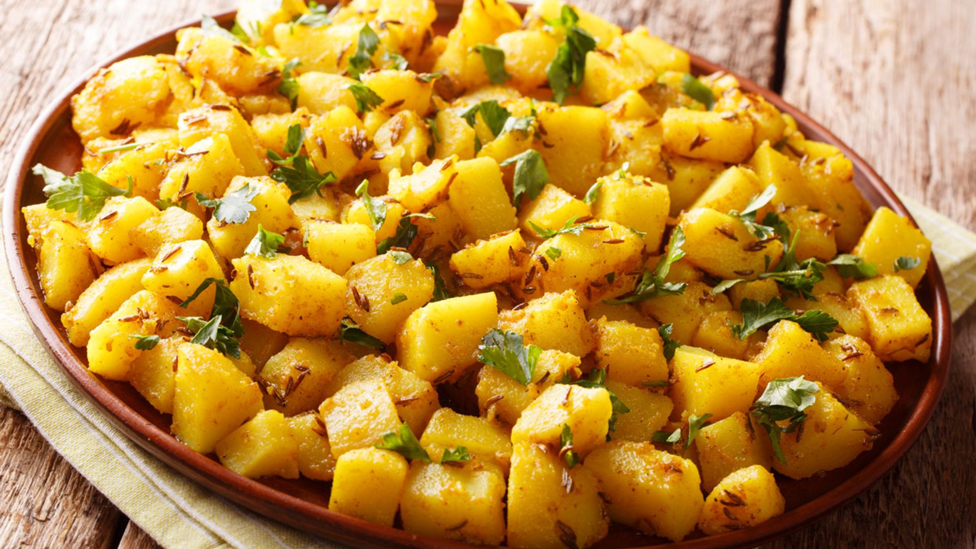 'Patatas Bombay' (al estilo indio)