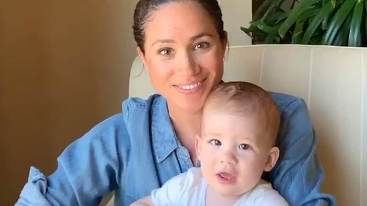 Archie ha heredado la sonrisa pícara de su padre