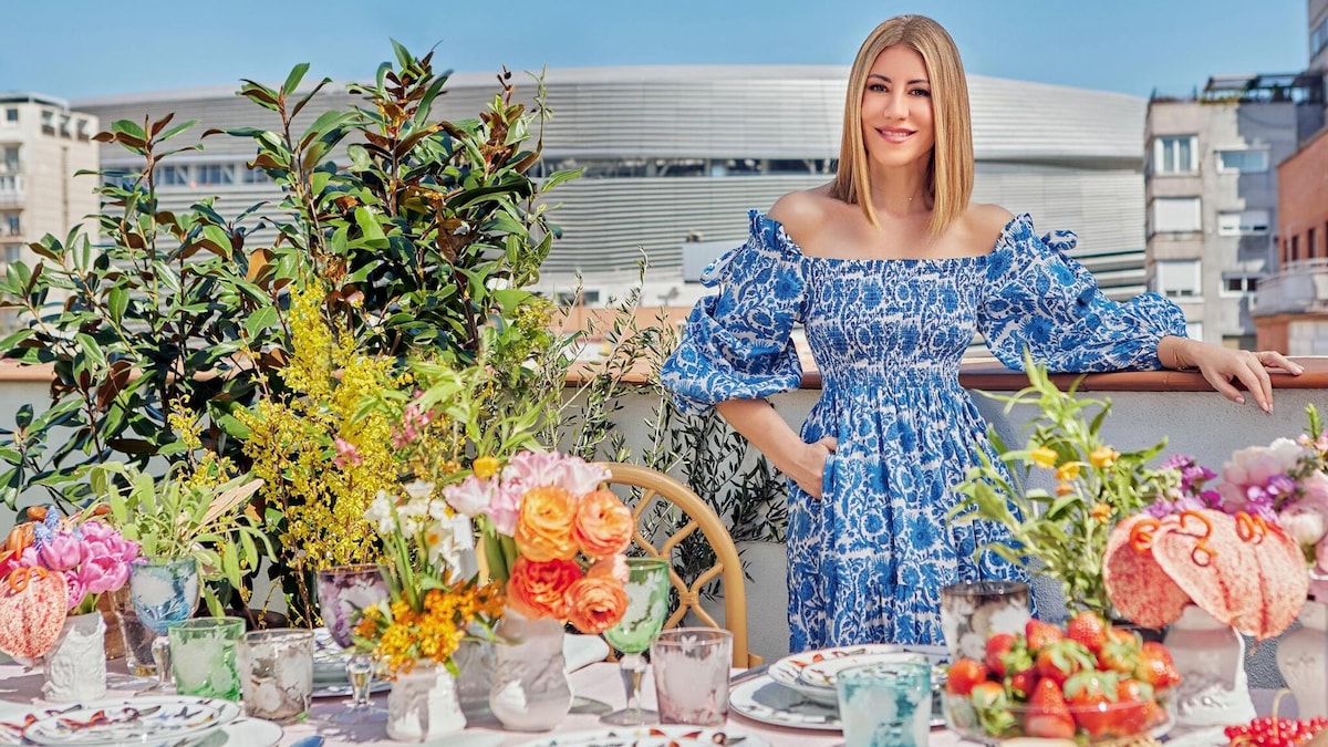 Cristina Reyes: su casa con vistas al ‘campo’ de Madrid