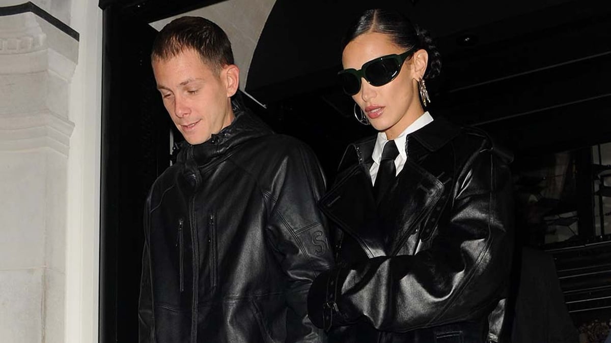 Bella Hadid y su novio: inspiración 'Matrix' para sus looks coordinados