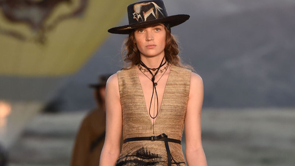 De viaje al Lejano Oeste con el desfile Dior Crucero 2018