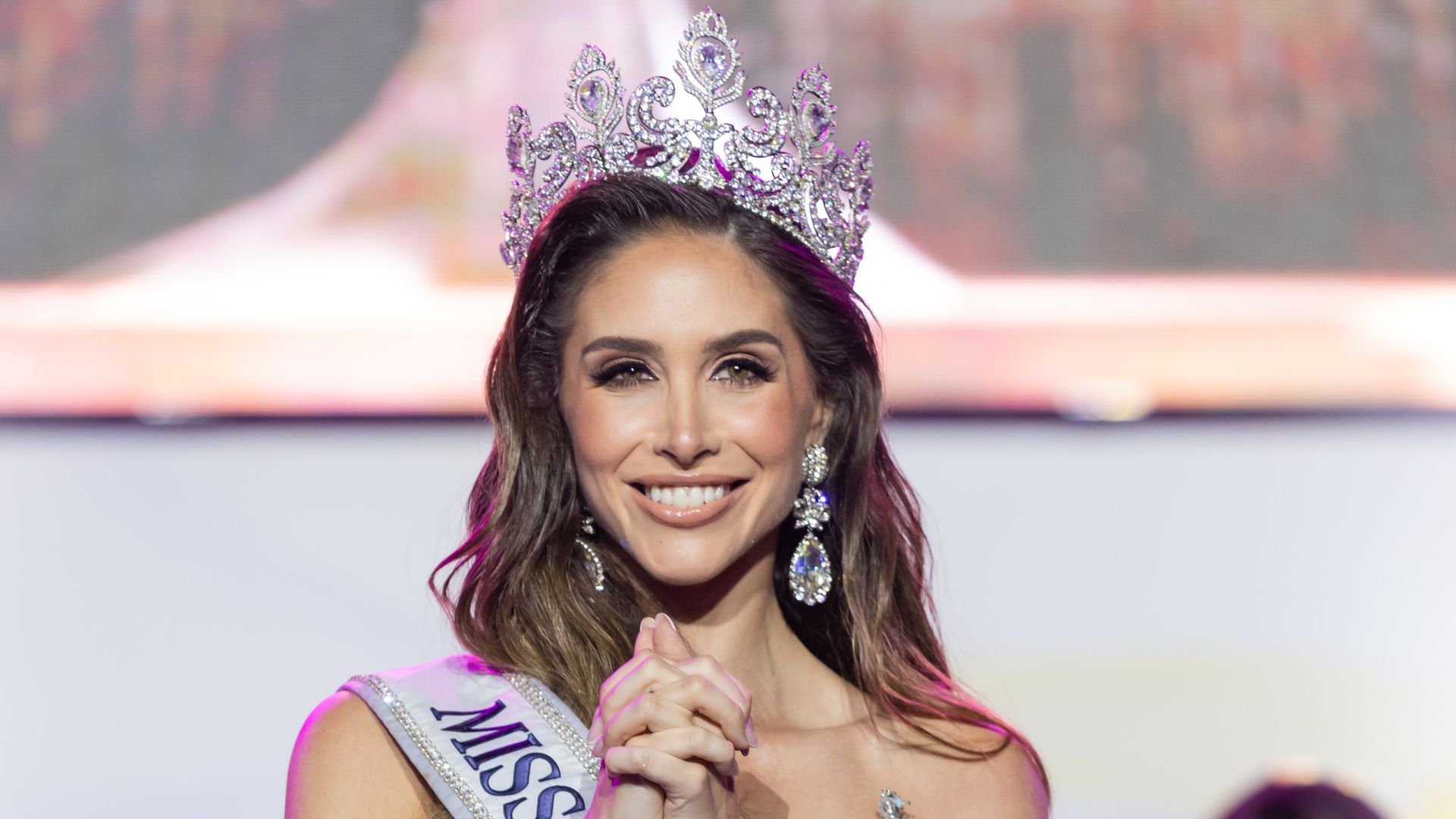 La modelo Andrea Valero nos confiesa cómo vivió su victoria en Miss ...