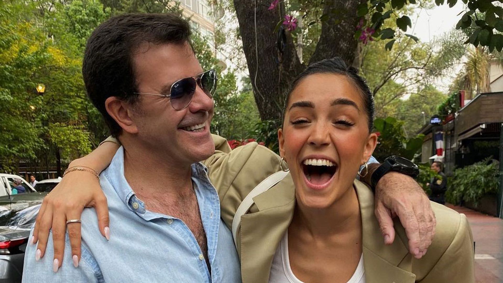 Eduardo Capetillo reacciona con lágrimas al compromiso de su hija | ¡HOLA!