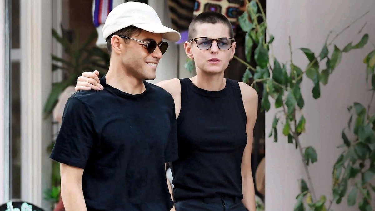 Emma Corrin y Rami Malek, la pareja más ‘cool’ de compras por Londres