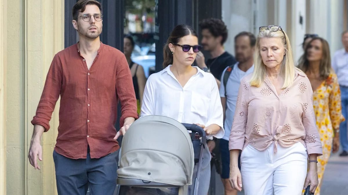 Isabelle Junot, de paseo con su hija, su madre y su hermano por las calles de Madrid