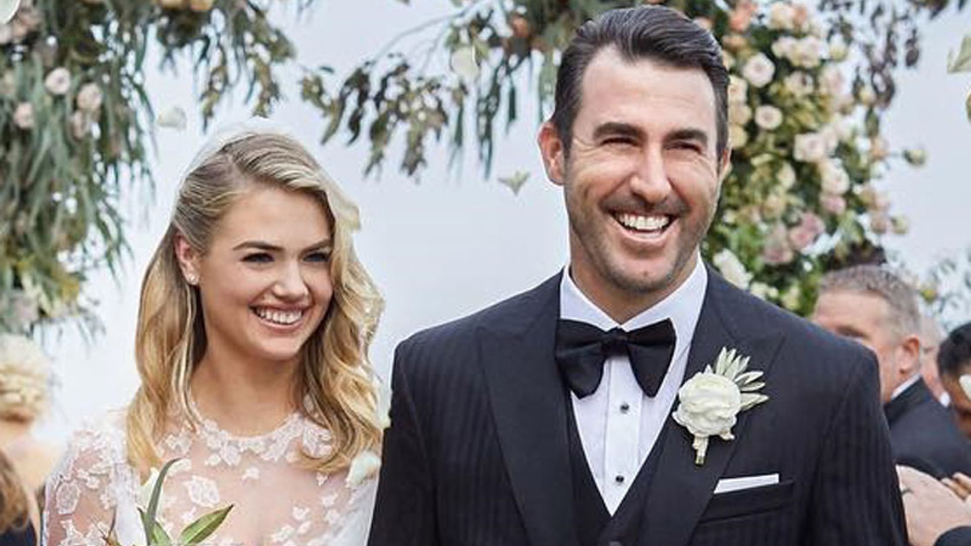 La esperada foto de boda de Kate Upton y Justin Verlander