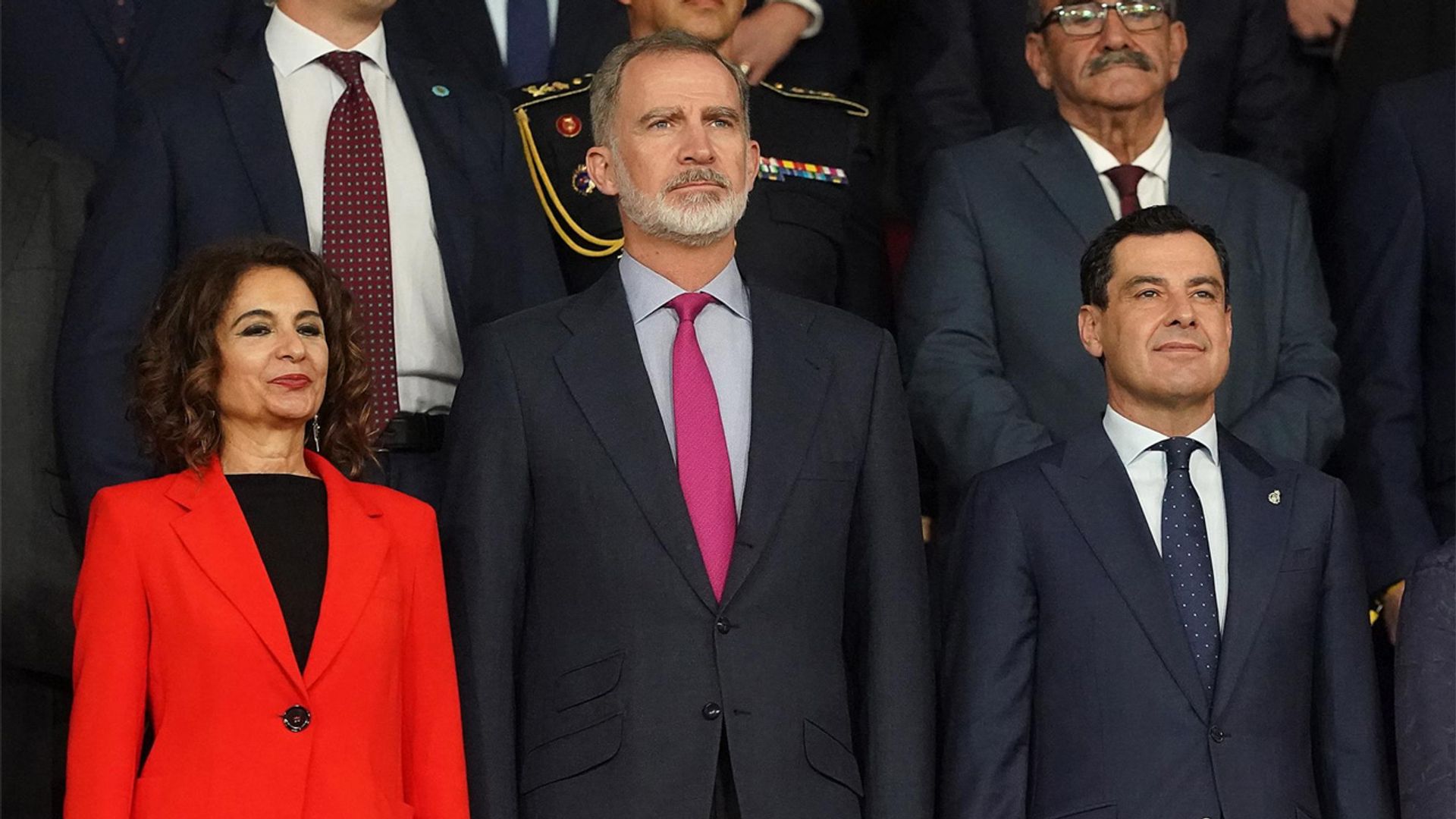 Felipe VI preside la final de Copa del Rey en Sevilla, donde hemos ...
