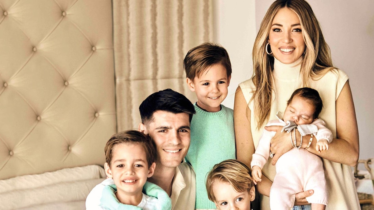 Alice Campello y Álvaro Morata nos presentan a su hija Bella