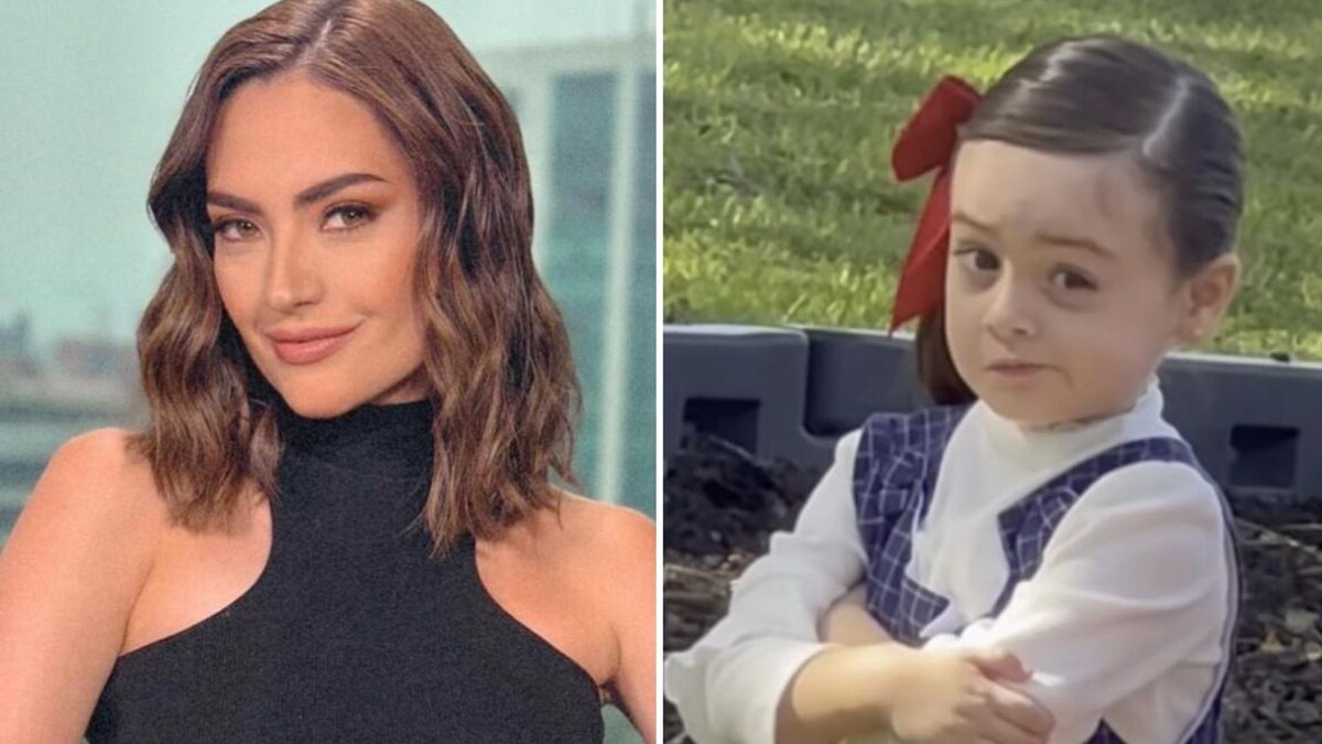 Baby Megan se roba el show navideño con su reacción | ¡HOLA!