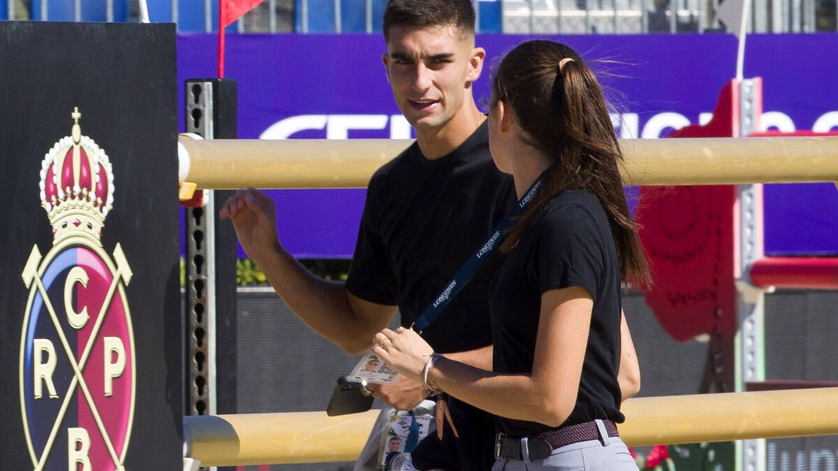 Sira Martínez y Ferrán Torres presencian la gran final del CSIO Barcelona