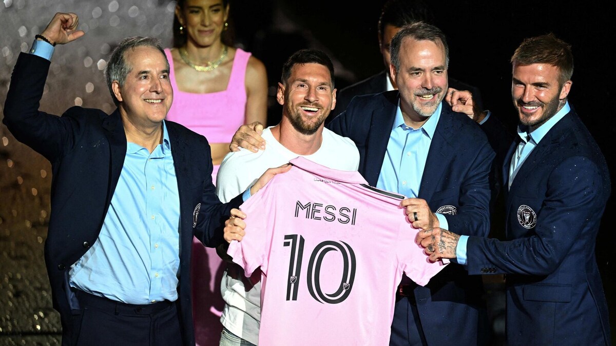 Así se vivió la presentación de Messi con el Inter de Miami | ¡HOLA!