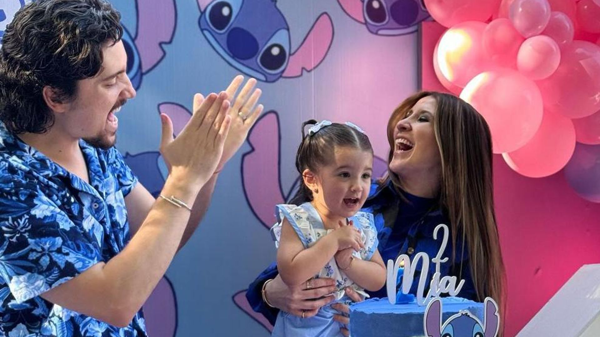 Alex Fernández celebra el cumpleaños 2 de su hija Mía | ¡HOLA!
