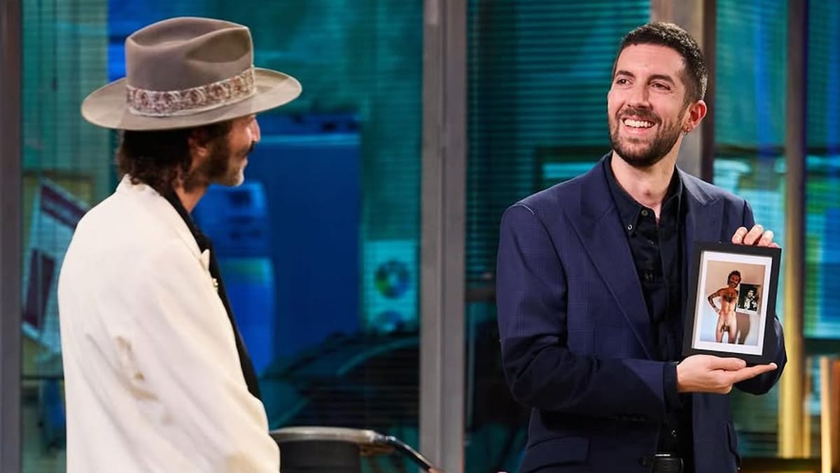 El desnudo (casi) integral de Leiva que ha dejado sin palabras a Broncano