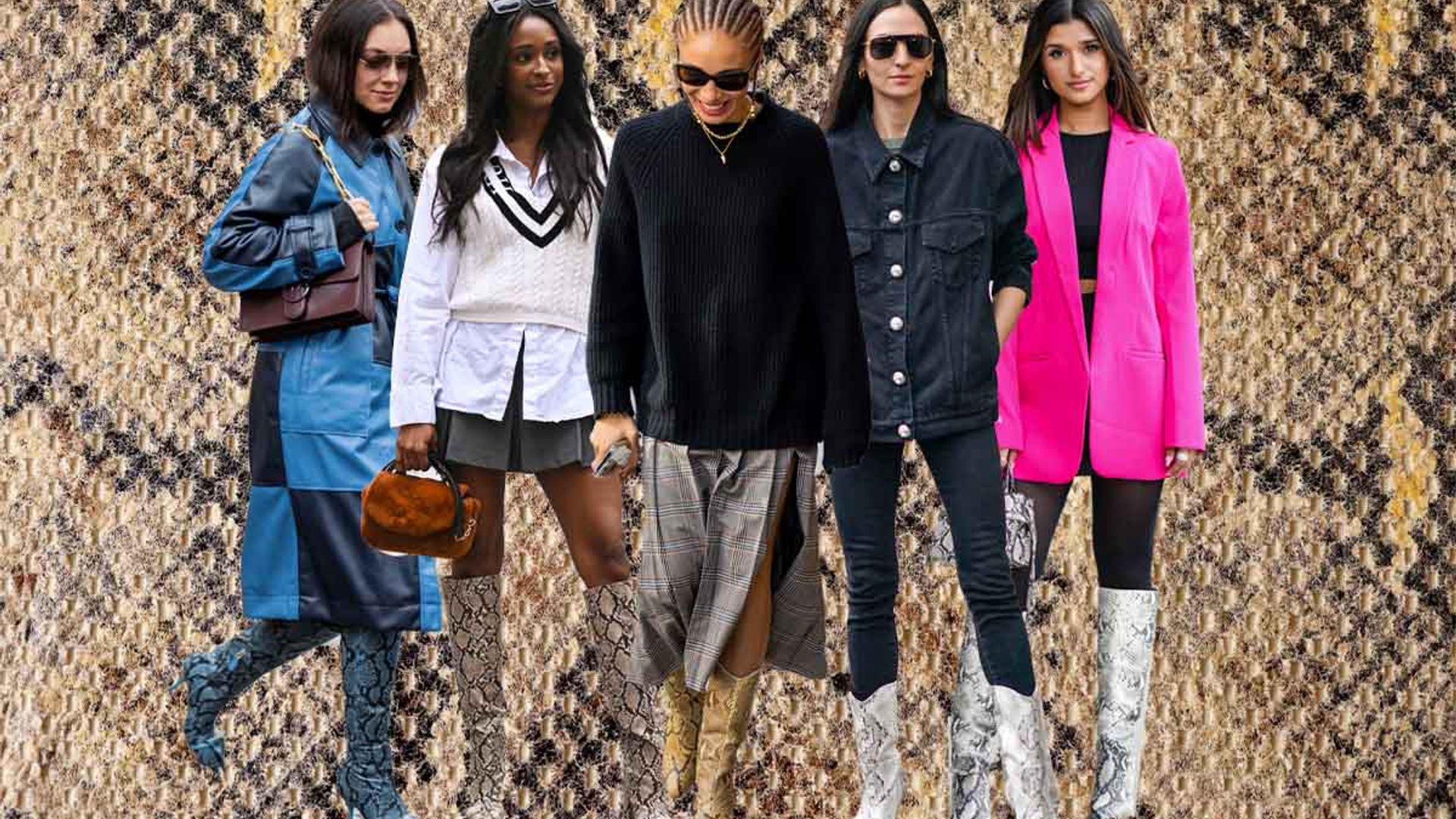 Botas 'animal print': looks para llevarlas (bien) esta temporada