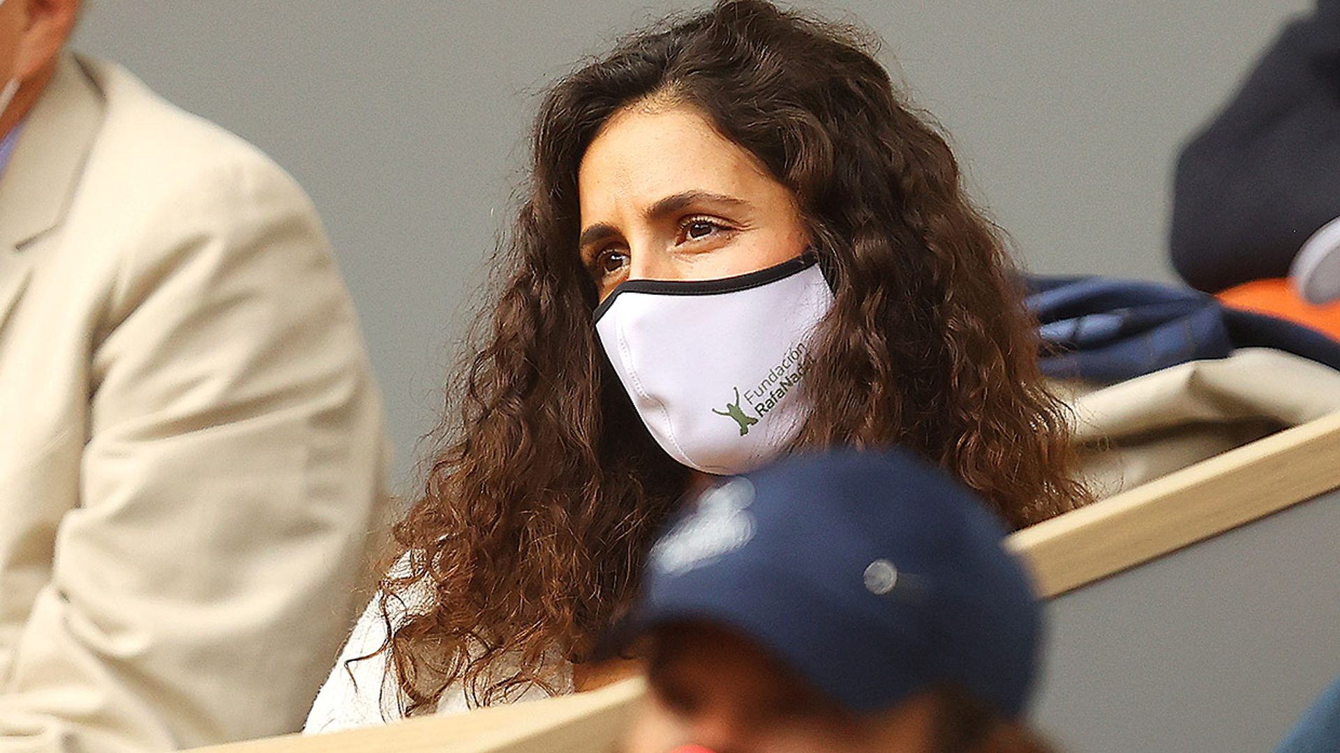 Mery Perelló anima a Rafa Nadal en París