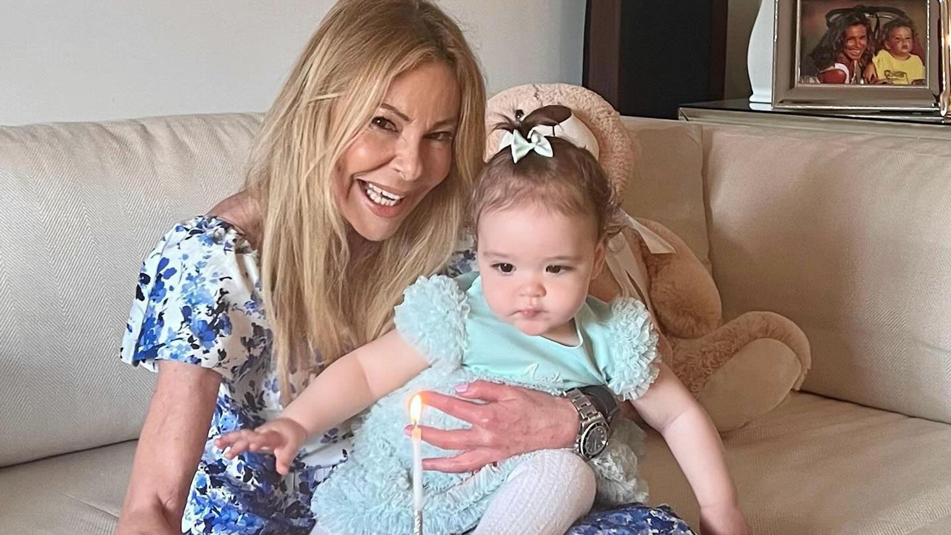 Ana Obregón celebra su cumpleaños junto a su adorable nieta | ¡HOLA!