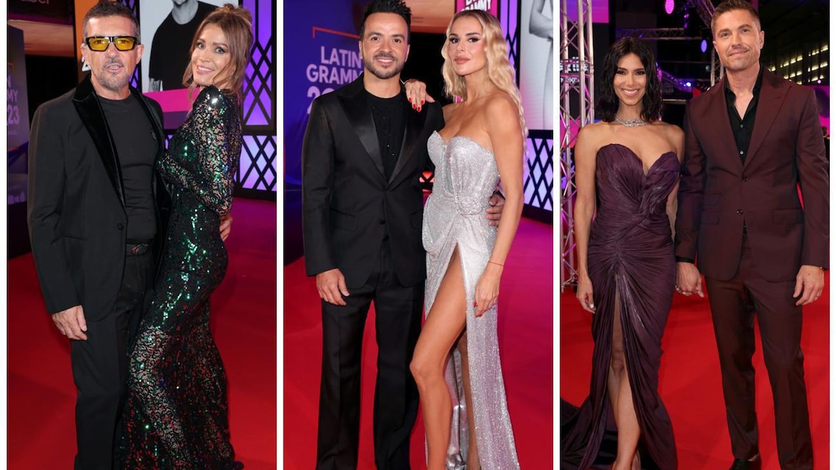 Latin GRAMMY 2023: Las parejas que arrasaron en la alfombra roja | ¡HOLA!