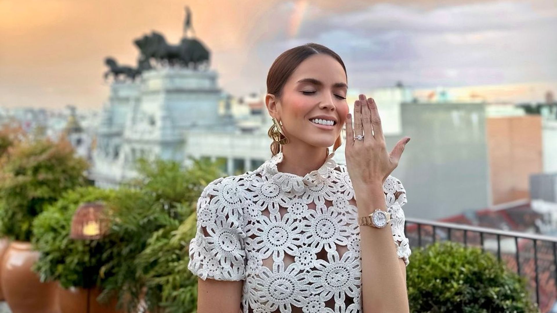Daniela Toloza, Miss Universe Colombia, se compromete en Madrid | ¡HOLA!