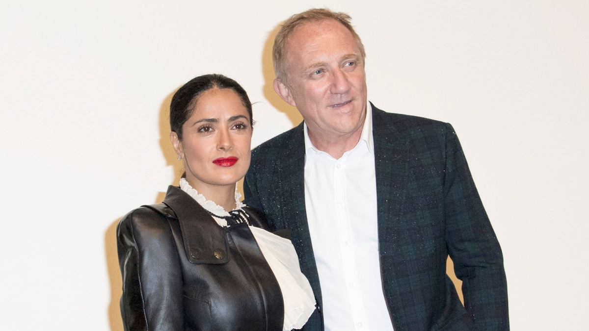 La romántica felicitación de Salma Hayek a su marido en el 15 ...