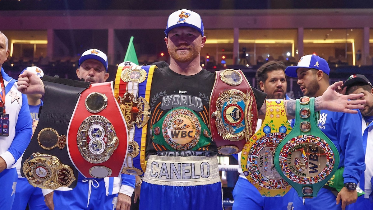Saúl 'Canelo' Álvarez: ¿cuánto vale su nuevo cinturón de oro puro? | ¡HOLA!
