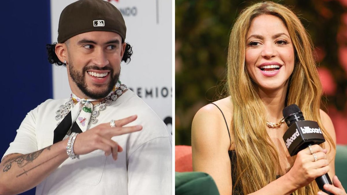Shakira manda mensaje a Bad Bunny para una colaboración | ¡HOLA!