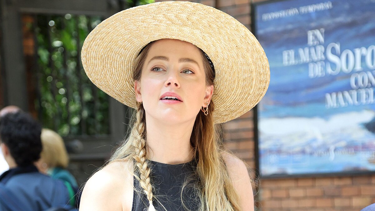 Amber Heard disfruta de sus primeros planes en Madrid y visita el museo Sorolla