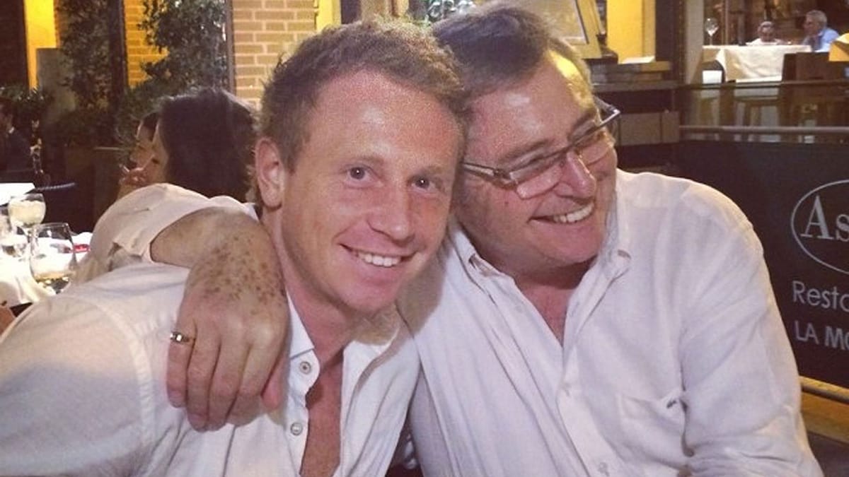 Liam Robinson recuerda a su padre con una emotiva carta