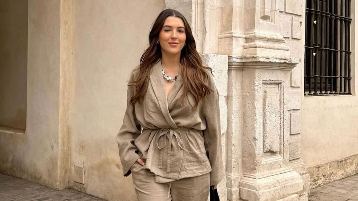 El relajado y sofisticado traje de kimono (de Zara) de Alba Díaz Martín ...