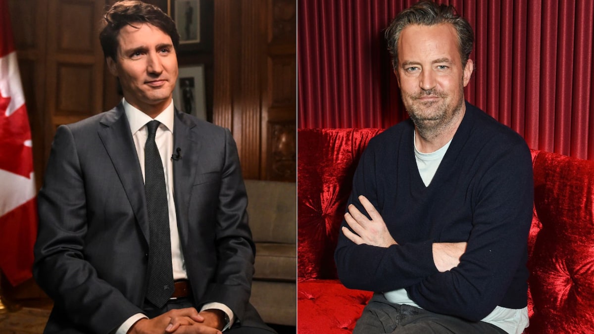 Descubre el desconocido vínculo que unía a Matthew Perry con Justin Trudeau