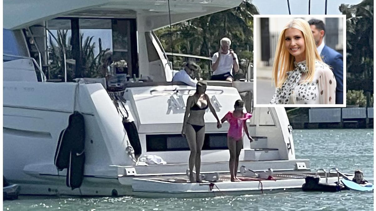 Ivanka Trump se deja ver en bikini mientras disfruta de Miami | ¡HOLA!