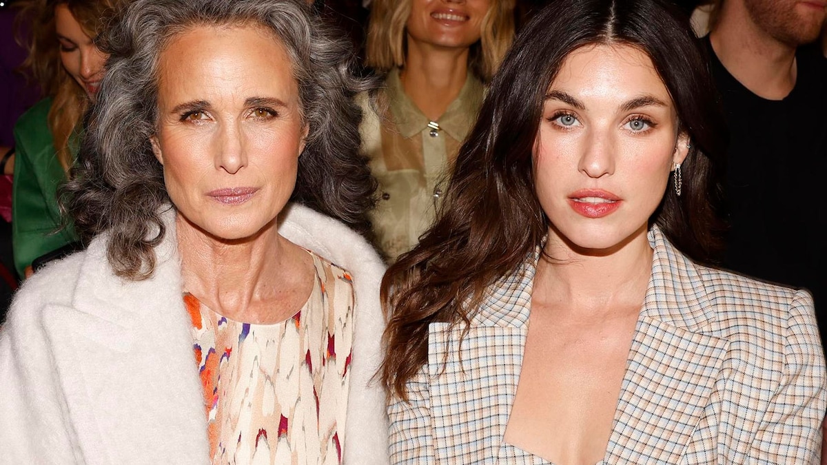 Andie Macdowell presume de su hija Rauney Quealley