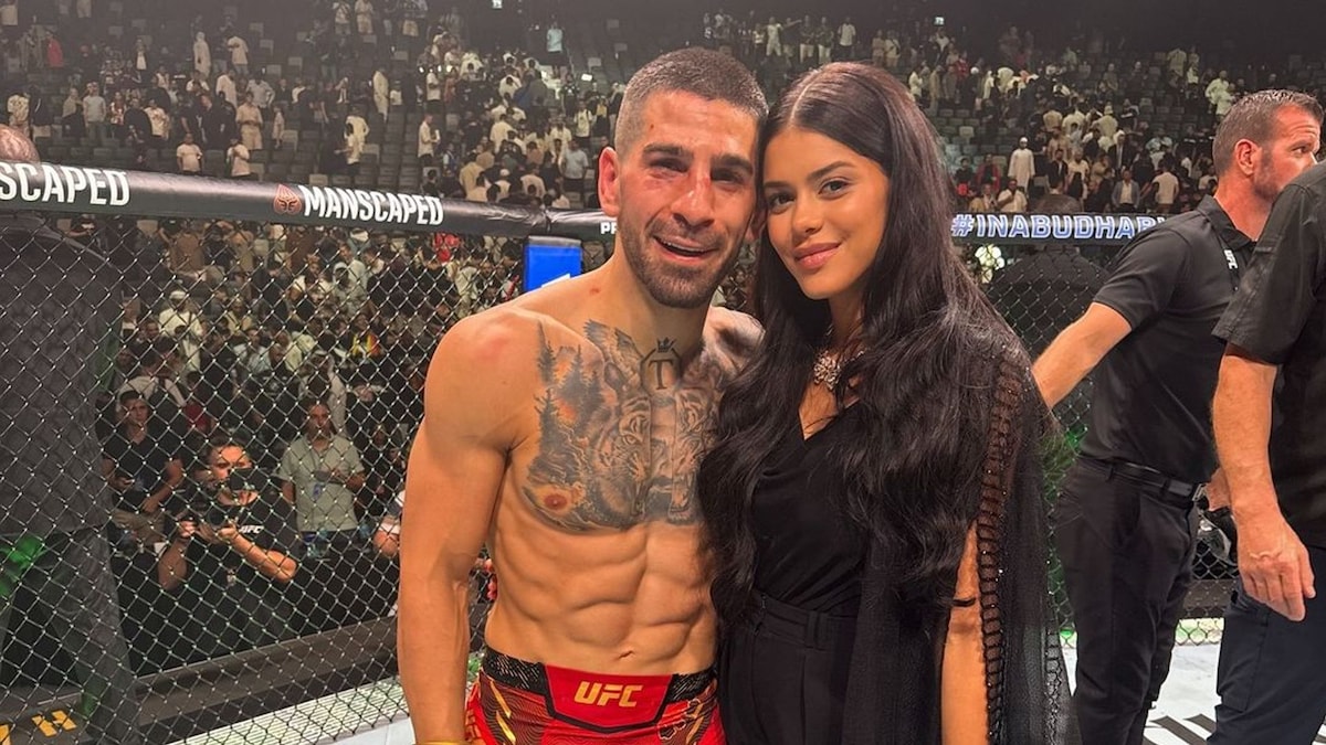 La pareja de Ilia Topuria comparte el vídeo que le envió el campeón a ...