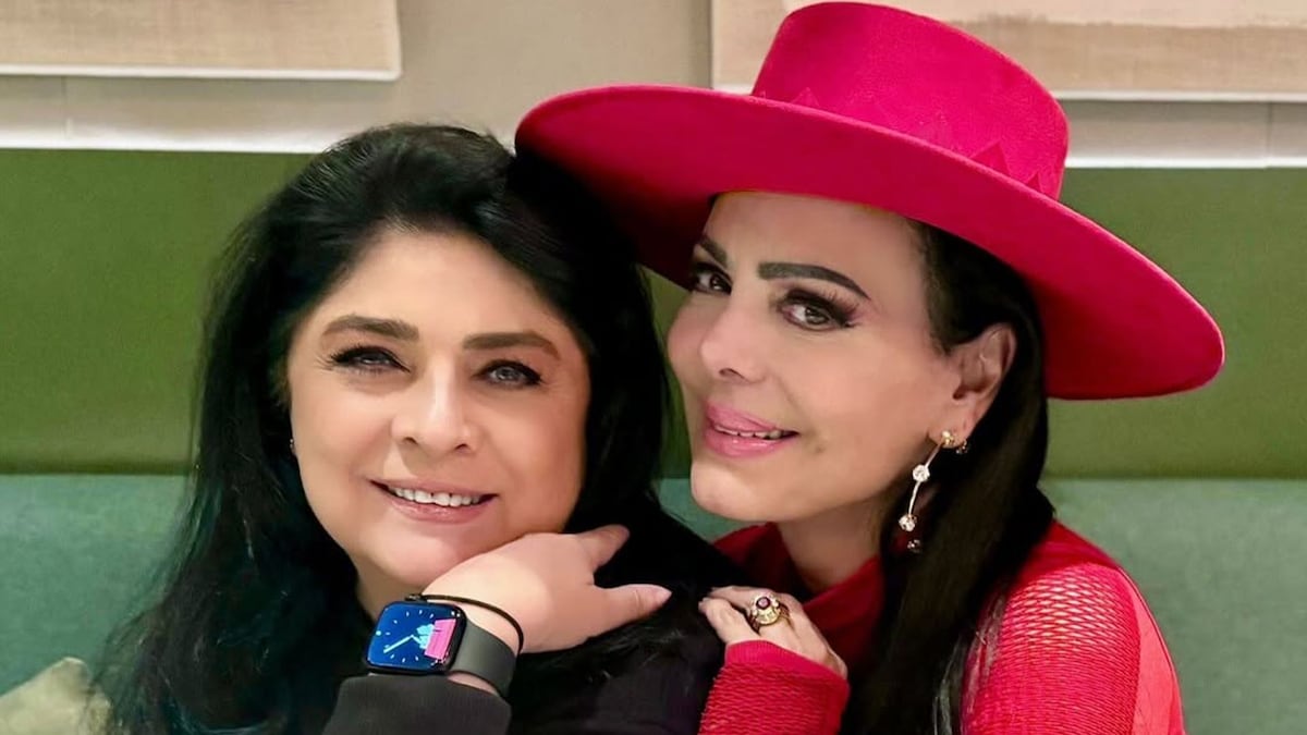 Victoria Ruffo y Maribel Guardia protagonizan una divertida reunión de amigas | ¡HOLA!