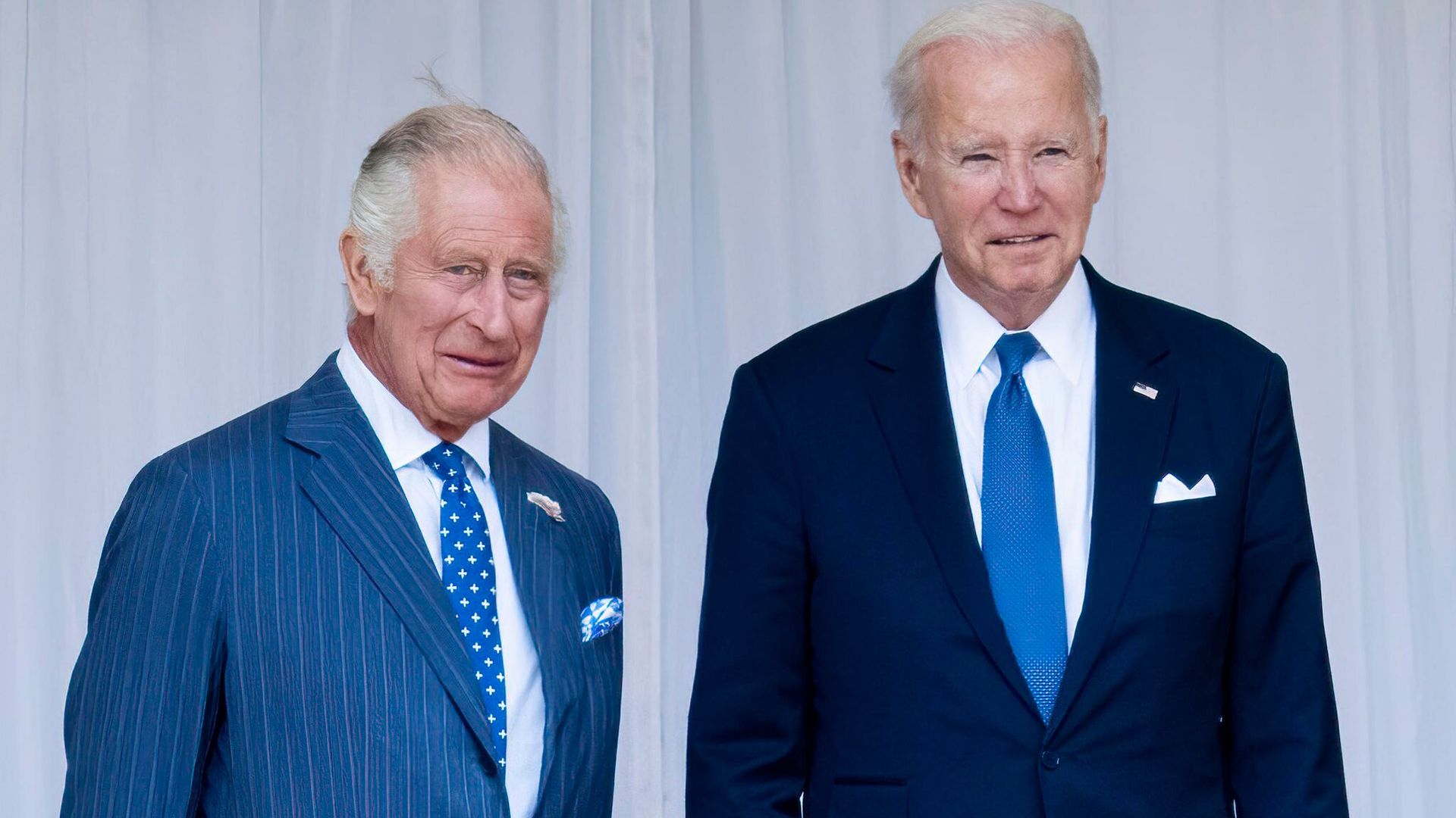 El rey Carlos III recibe al presidente Joe Biden | ¡HOLA!