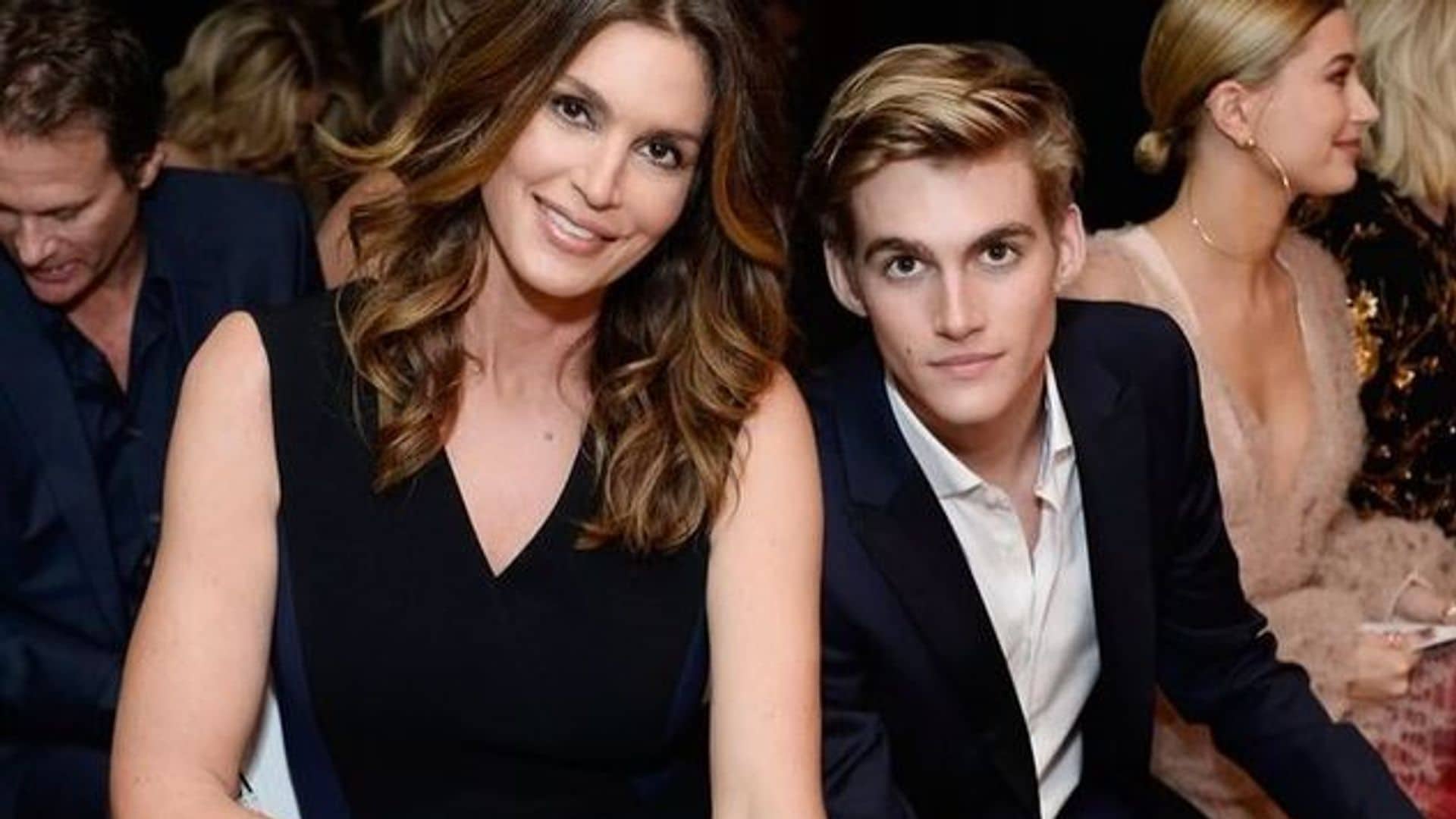 Cindy Crawford y su tierna felicitación de cumpleaños a su hijo con foto inédita | ¡HOLA!