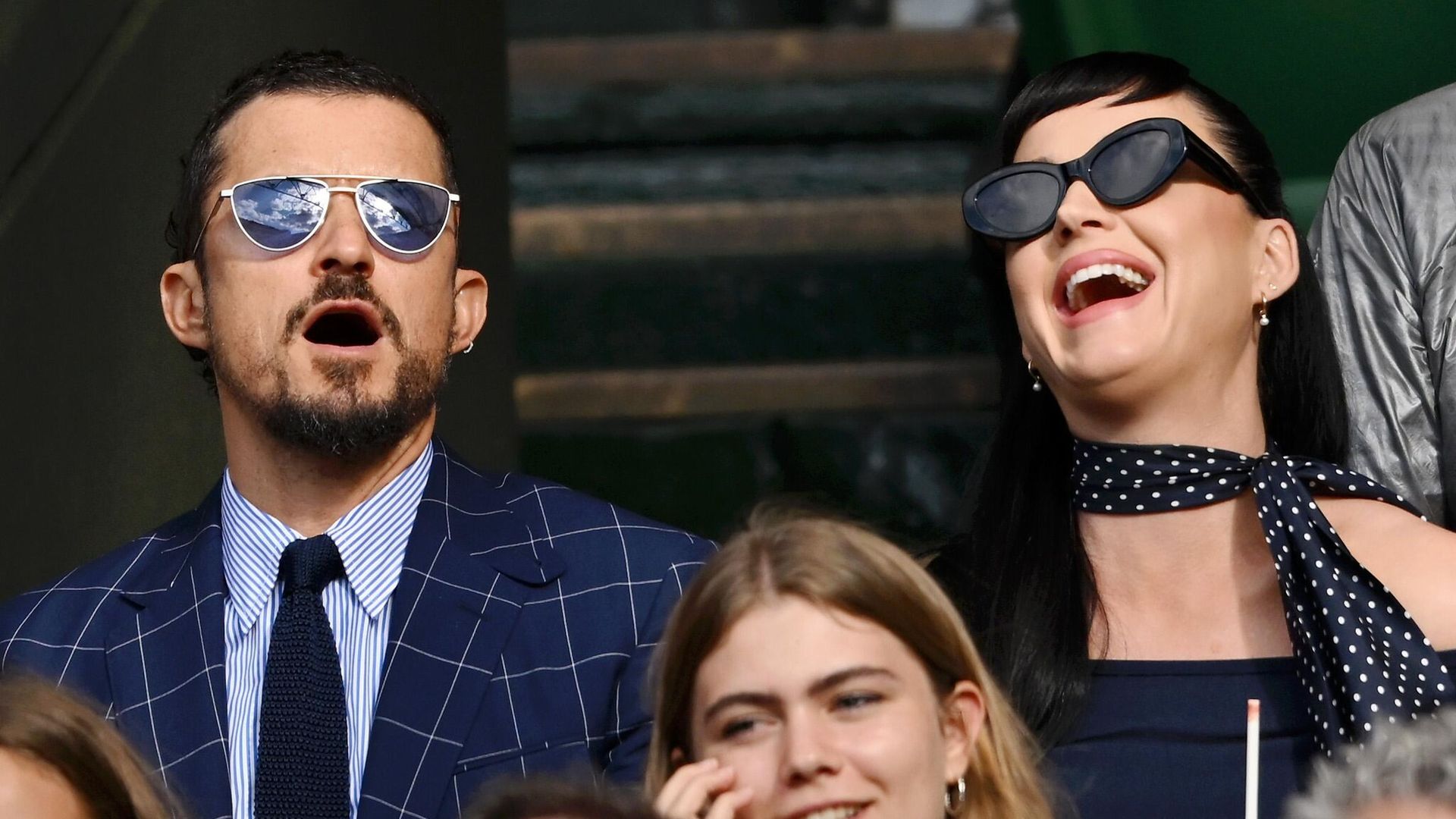 El look vintage de Katy Perry en Wimbledon | ¡HOLA!