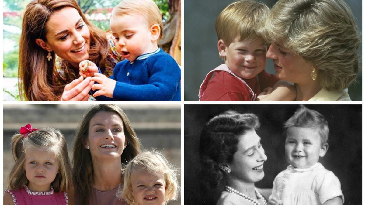 Mamás más tiernas de la realeza | ¡HOLA!