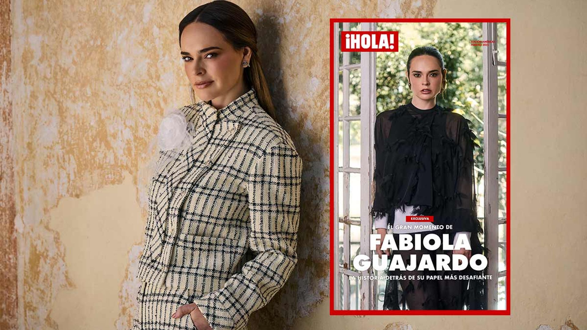 Fabiola Guajardo y su papel más desafiante [Exclusiva] | ¡HOLA!