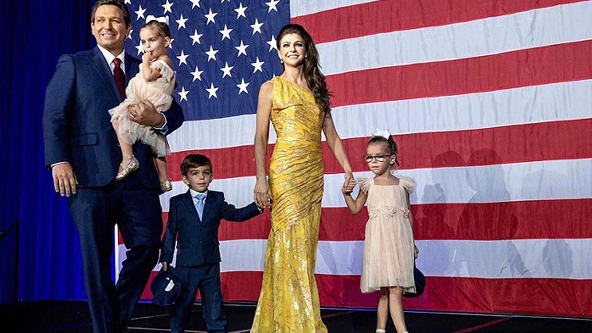 Conocemos al gobernador de Florida Ron Desantis: su mujer, su familia y ...