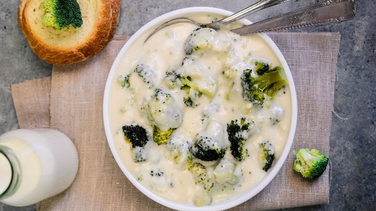 Brócoli con bechamel