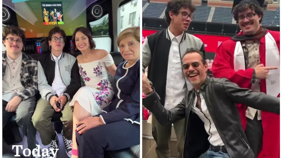 Marc Anthony y Dayanara Torres, los papás más cool | ¡HOLA!