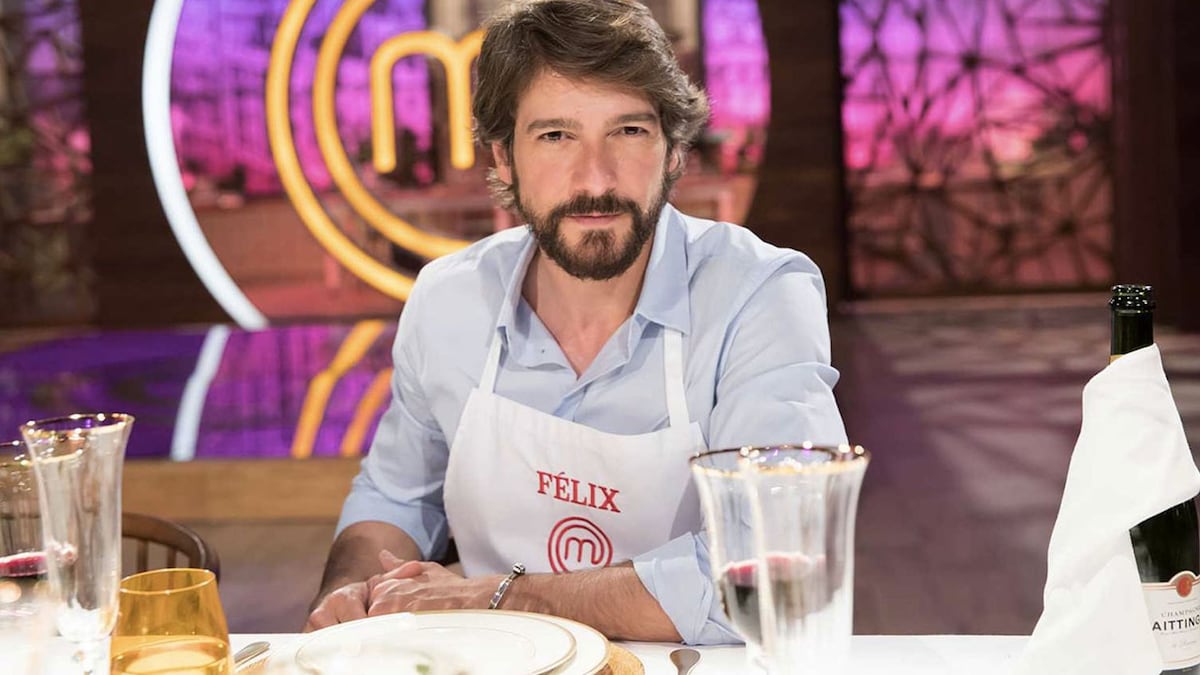 Félix Gómez, de 'Al salir de clase' a los fogones de 'MasterChef Celebrity'