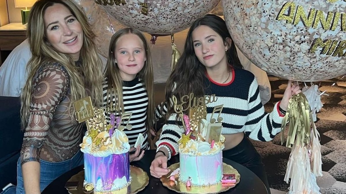 Geraldine Bazán celebra el cumpleaños 9 de su hija Alexa Miranda | ¡HOLA!