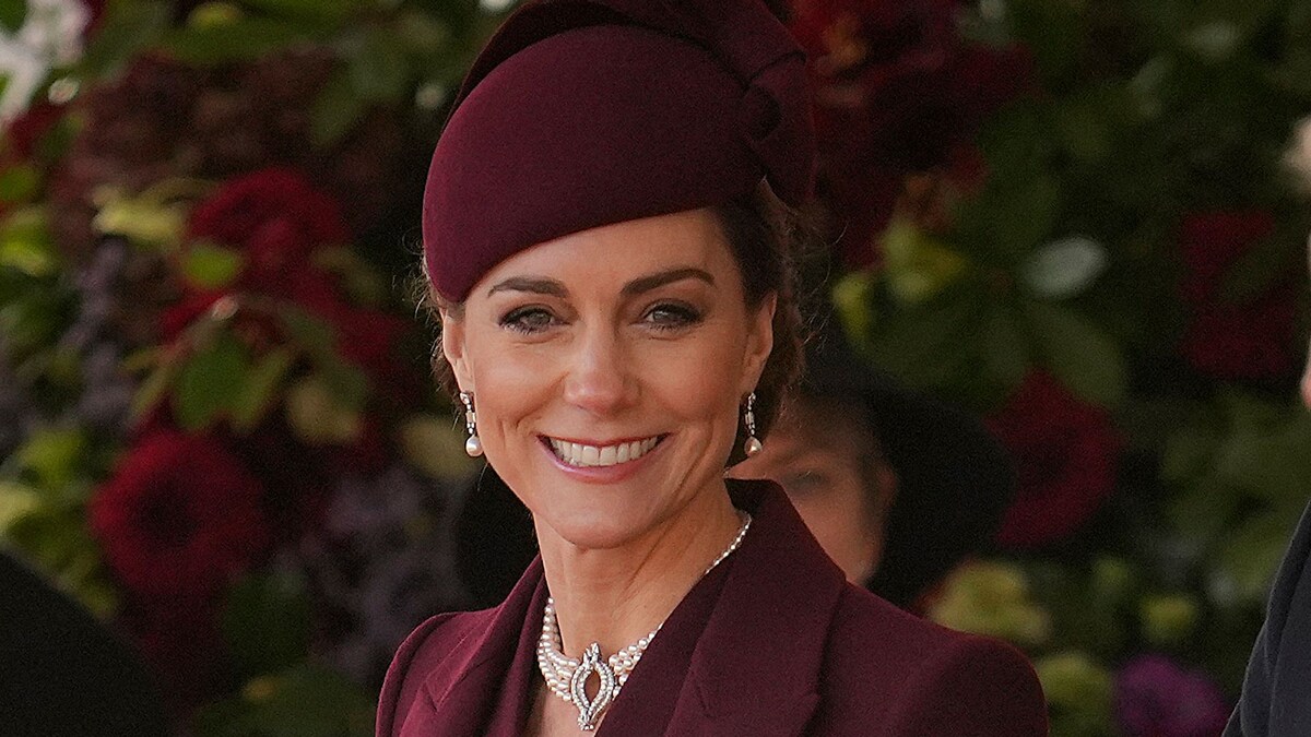 La princesa Kate acapara las miradas durante la visita de Estado del ...