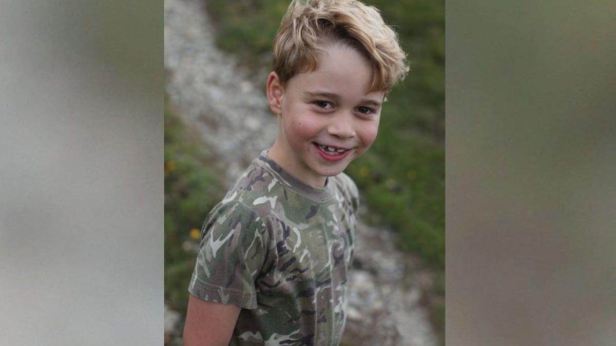 George de Cambridge cumple siete años