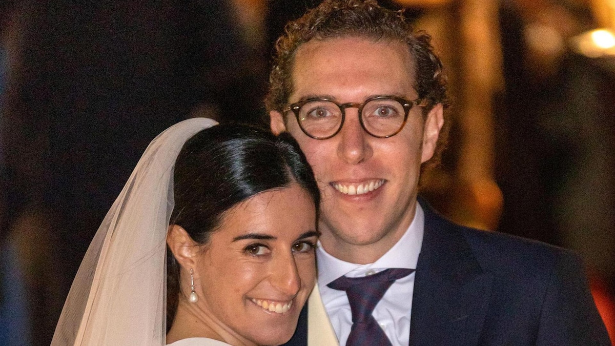 Cayetana, la novia del vestido de Fátima González Atelier