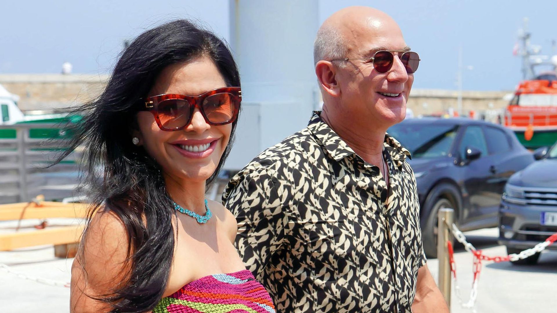 Jeff Bezos y Lauren Sánchez: sus lujosas vacaciones por el Mediterráneo